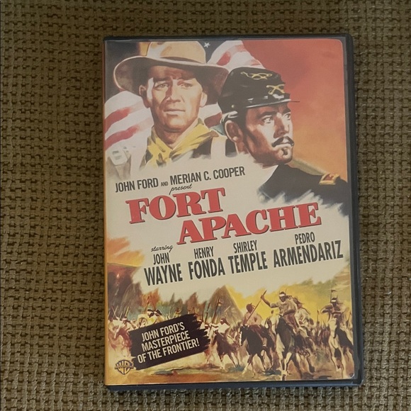 Warner Bros. | Media | Warner Bros Fort Apache Dvd Red And Yellow Cover ...